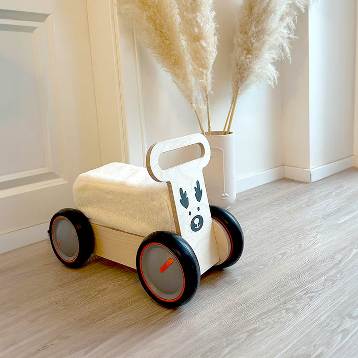 HirschExpress | Multifunktionales Rutschauto & Lauflernwagen ab 1 Jahr